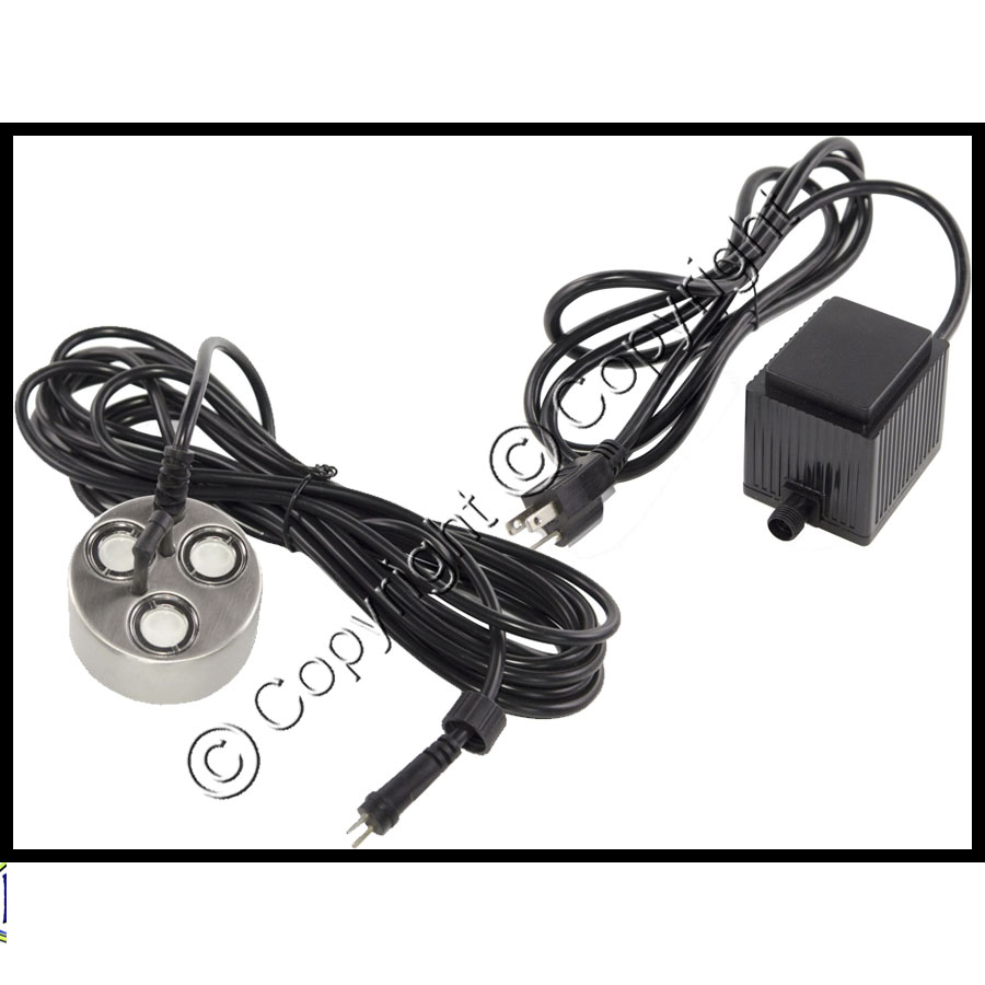 3 Disc Fogger w/ Power Supply : Shroom Supply