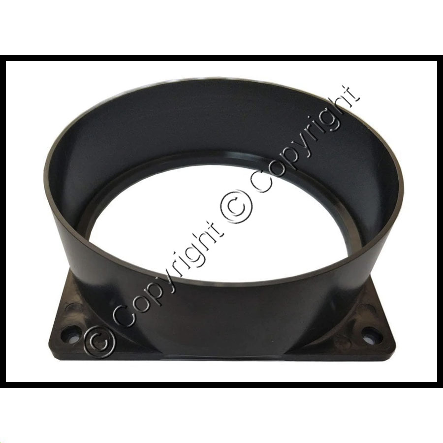 Air Duct Adapter (4 Inch) : Shroom Supply